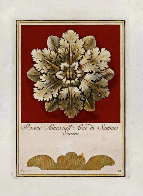 Roman Rosettes – The Antiquarium Antique Maps | Quality Custom Picture ...