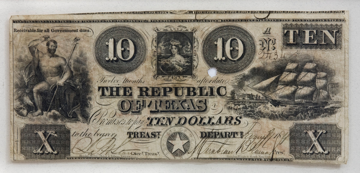 Texas Currency – The Antiquarium Antique Maps | Quality Custom Picture ...