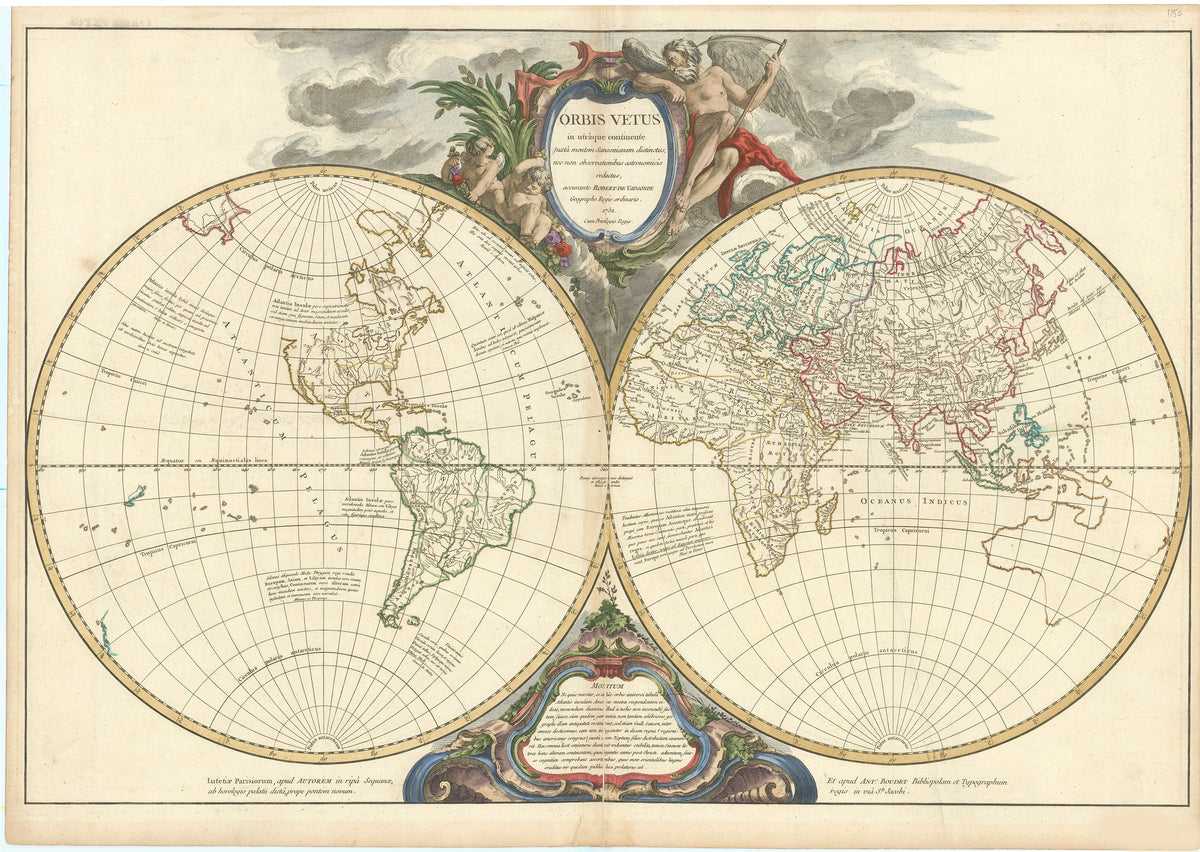 Orbis Vetus: Vaugondy, 1752 – The Antiquarium Antique Maps | Quality ...