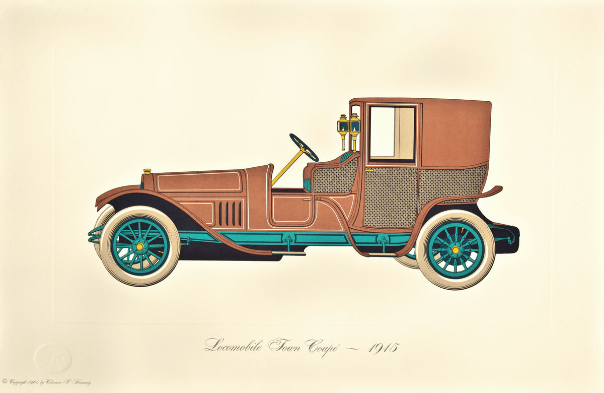 Locomobile Town Coupé - 1915: Hornung 1965 – The Antiquarium Antique ...
