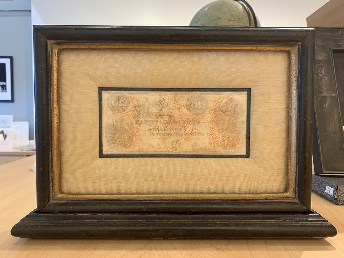 $20 Redback Currency: Republic of Texas 1840 – The Antiquarium Antique ...